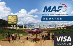 MAF Credit Card - Mission Aviation Fellowship